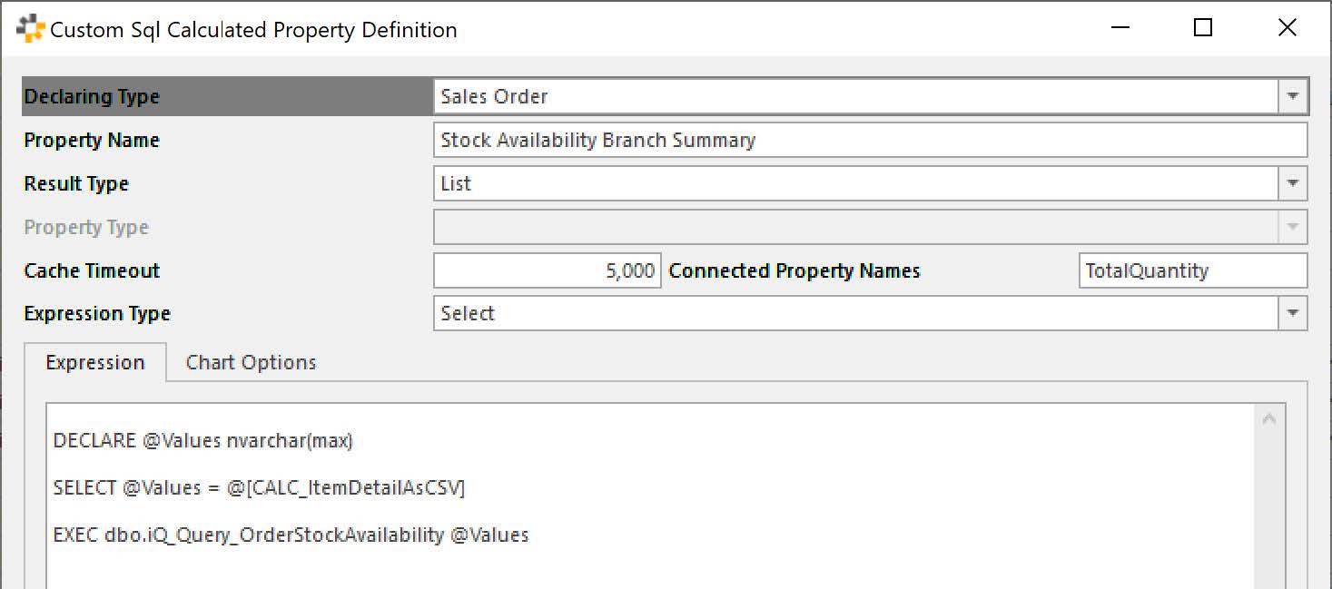 Showing Stock Availability for Whole Order – Intact iQ Hub