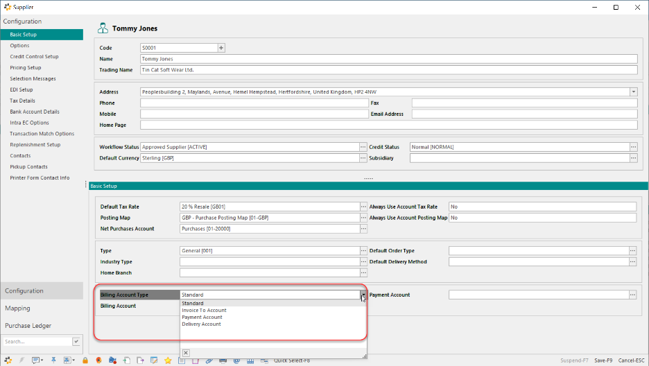 Changing the Billing Account Details of a Purchase Order – Intact iQ Hub