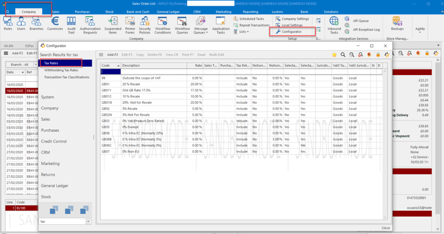 Selling to a Customer With 0% VAT – Intact iQ Hub