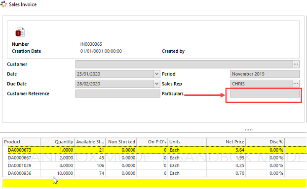 Character Limit in the Particulars Fields – Intact iQ Hub