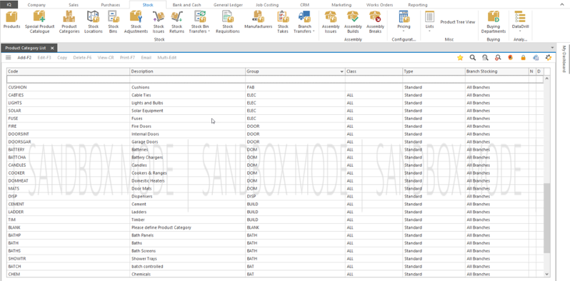 Changing the Class in Product Category – Intact iQ Hub