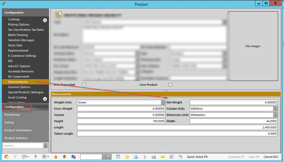 Product Measurement Information – Intact iQ Hub
