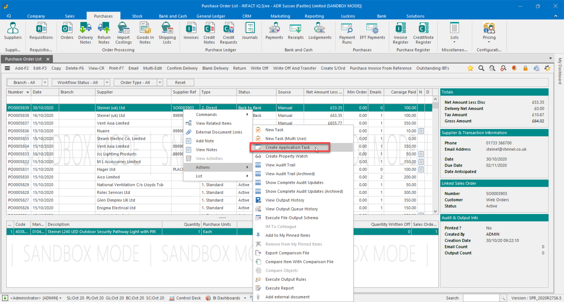 Pre-Loaded Screens Upon Login – Intact iQ Hub