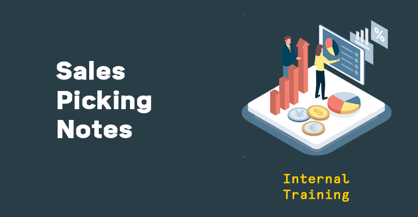 Internal Training: Sales Picking Notes – Intact iQ Hub