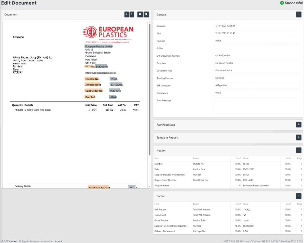 Viewing Documents in inAP – Intact iQ Hub