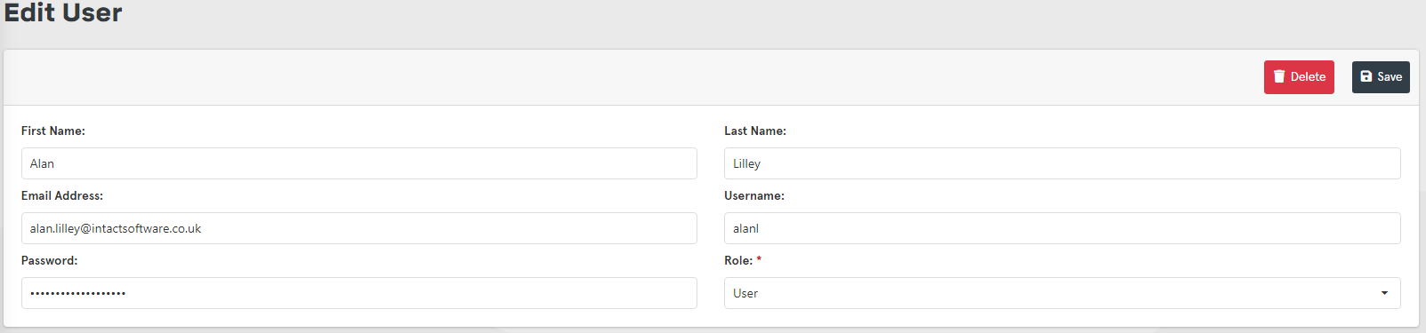 Users – Intact iQ Hub